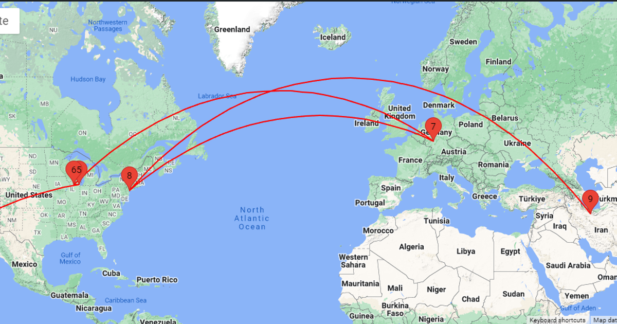 Trace Route Visualizer | Daybreak Games | Payload Website Template